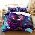 Fortnite Full-size bed 3-piece bedding set, anime 3D printed bedding ...