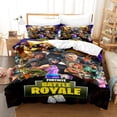 Fortnite Full-size bed 3-piece bedding set, anime 3D printed bedding ...