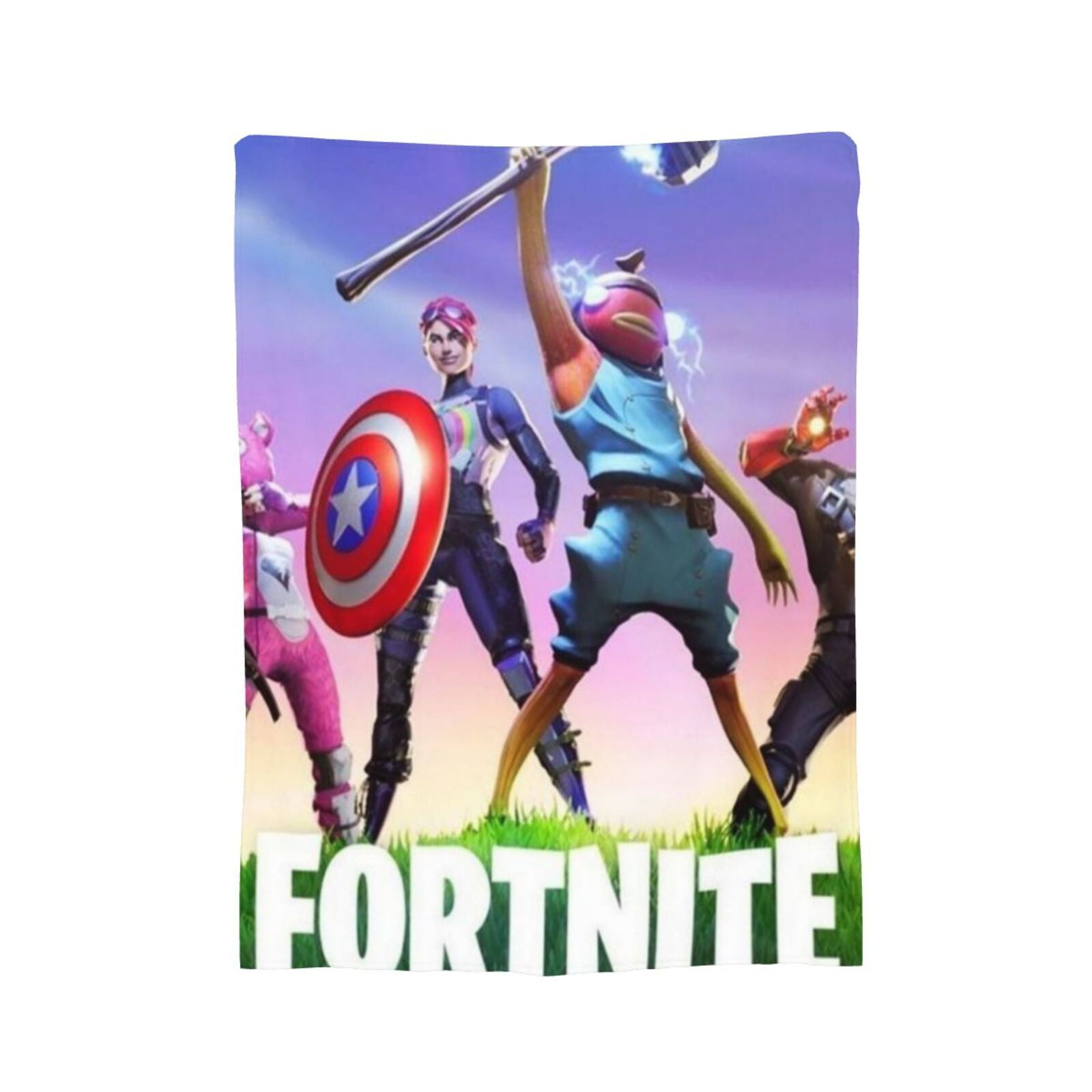 Fortnite Game Blanket Cartoon Throw Blanket Ultra-Soft Blanket for ...