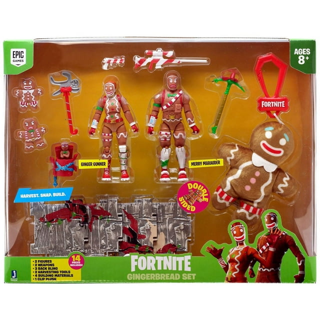 Fortnite Christmas Action Toys - Exclusive Merry Marauder & Ginger ...