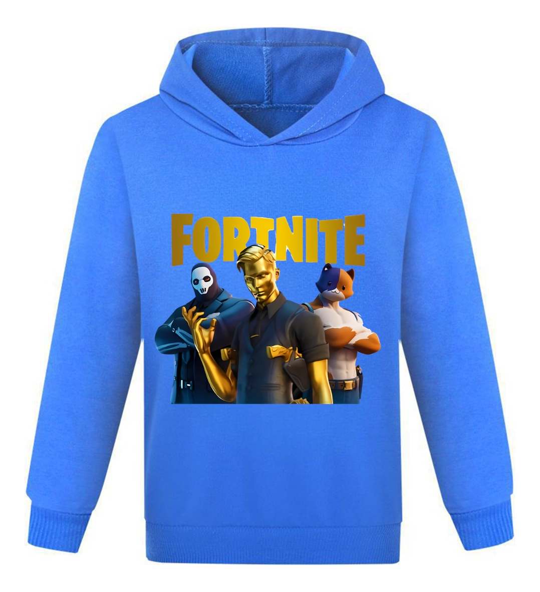 Fortnite Gold Squad Hooded Top for Kids Toddlers Tweens and Schoolboys ...