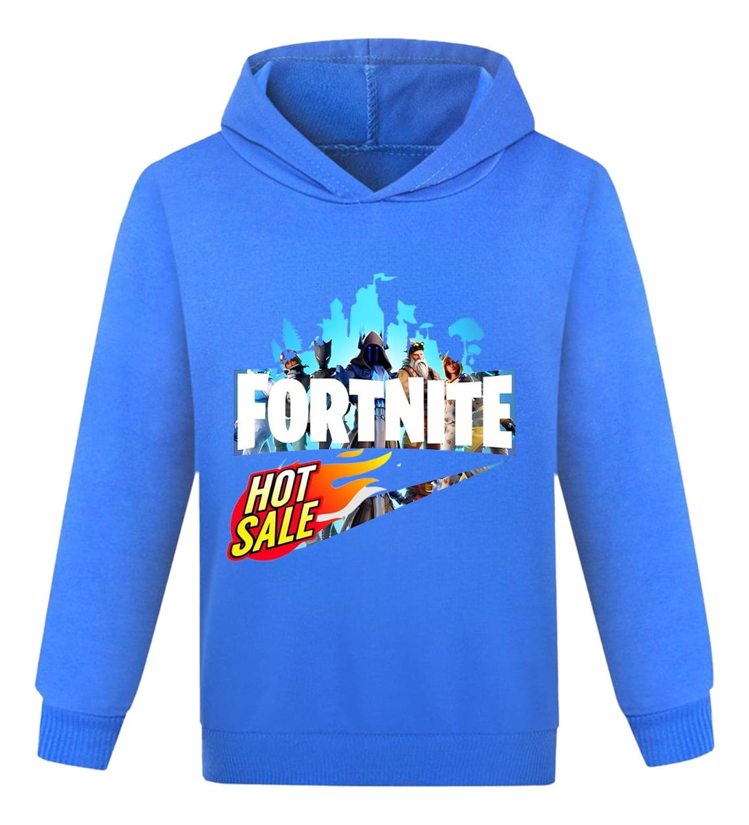 Fortnite Hooded Pullover for Boys Girls Tweens Schoolboys - Cool Gamer ...