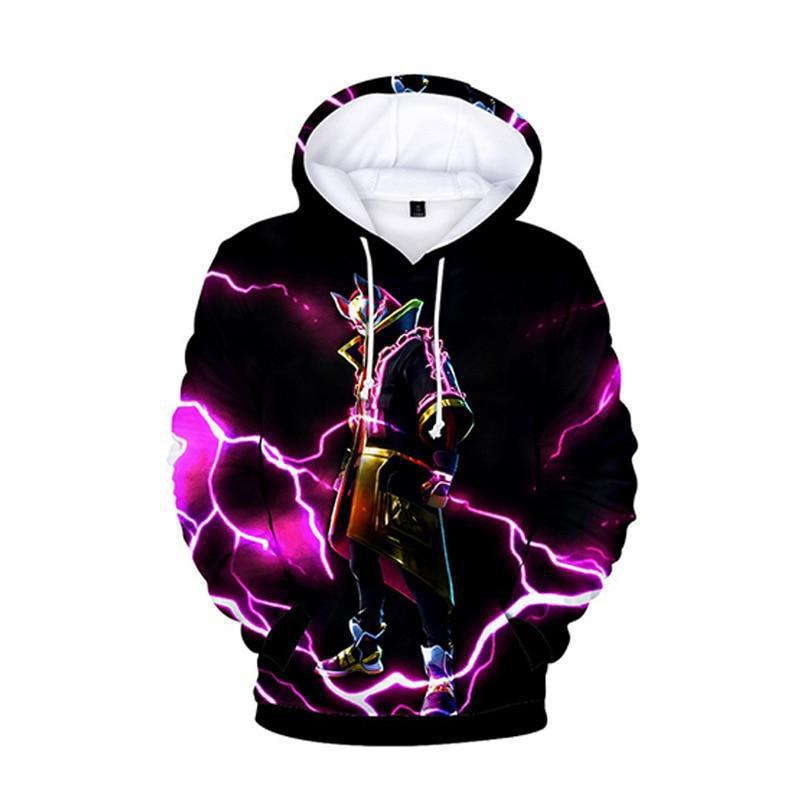 Fortnite Hoodie Anime Hooded Sweatshirt Pullover Tops Game Fortnite ...
