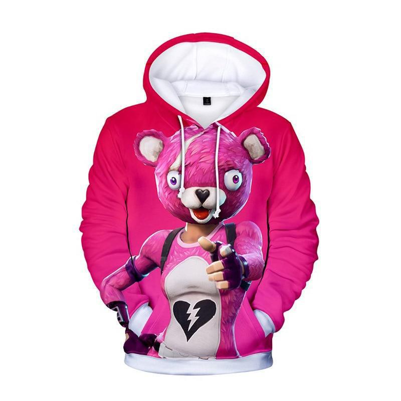 Fortnite Hoodie Anime Hooded Sweatshirt Pullover Tops Game Fortnite ...