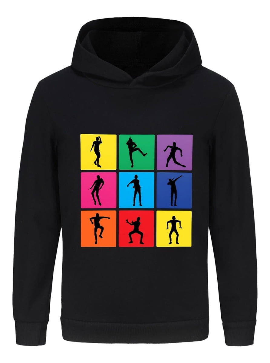 Fortnite Inspired Kids Outfit – Gaming Hoodie Sweatshirt with Character ...