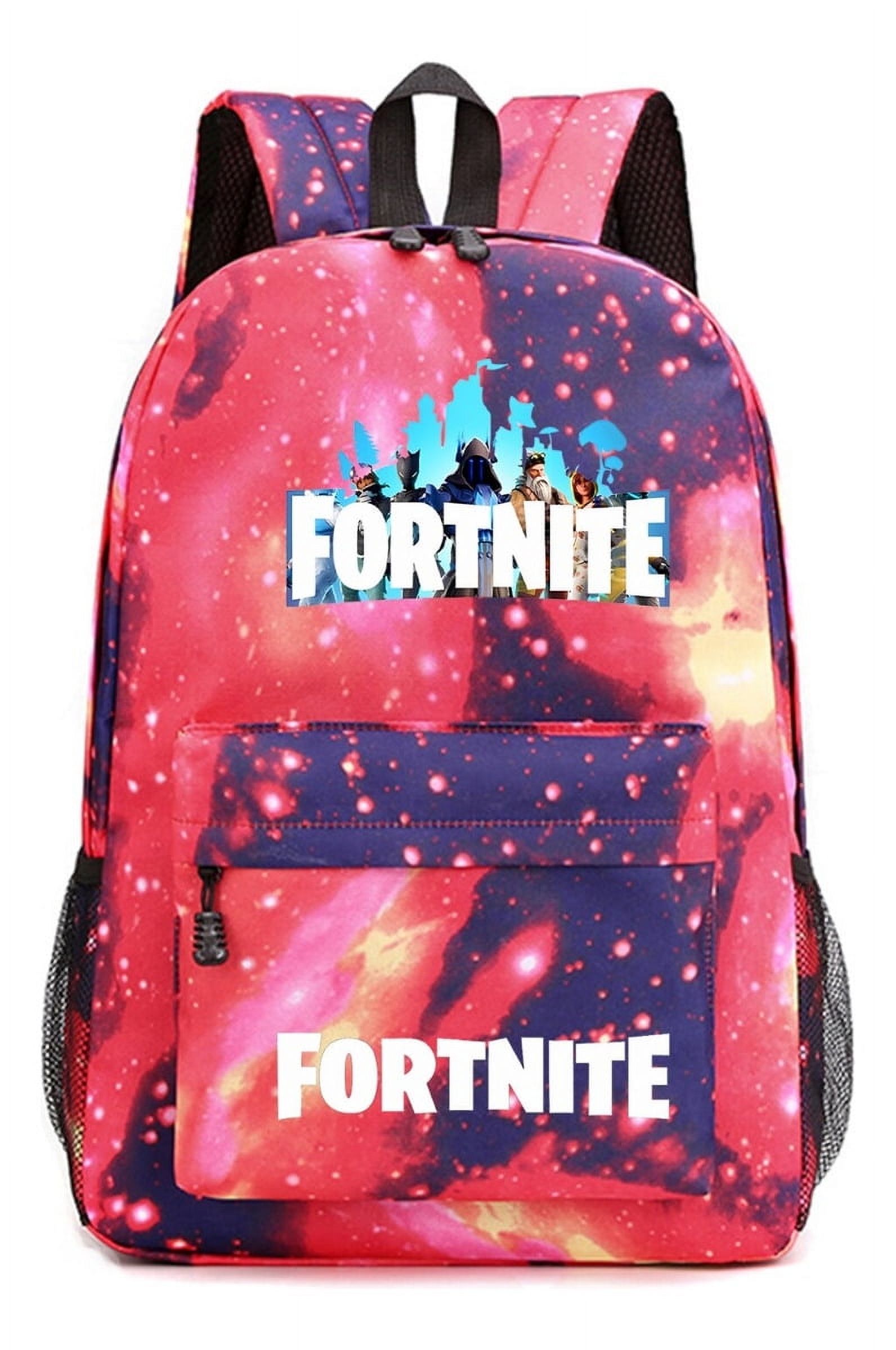 Fortnite Laptop Backpack Cartoon Gamer Bag for Students School Travel ...