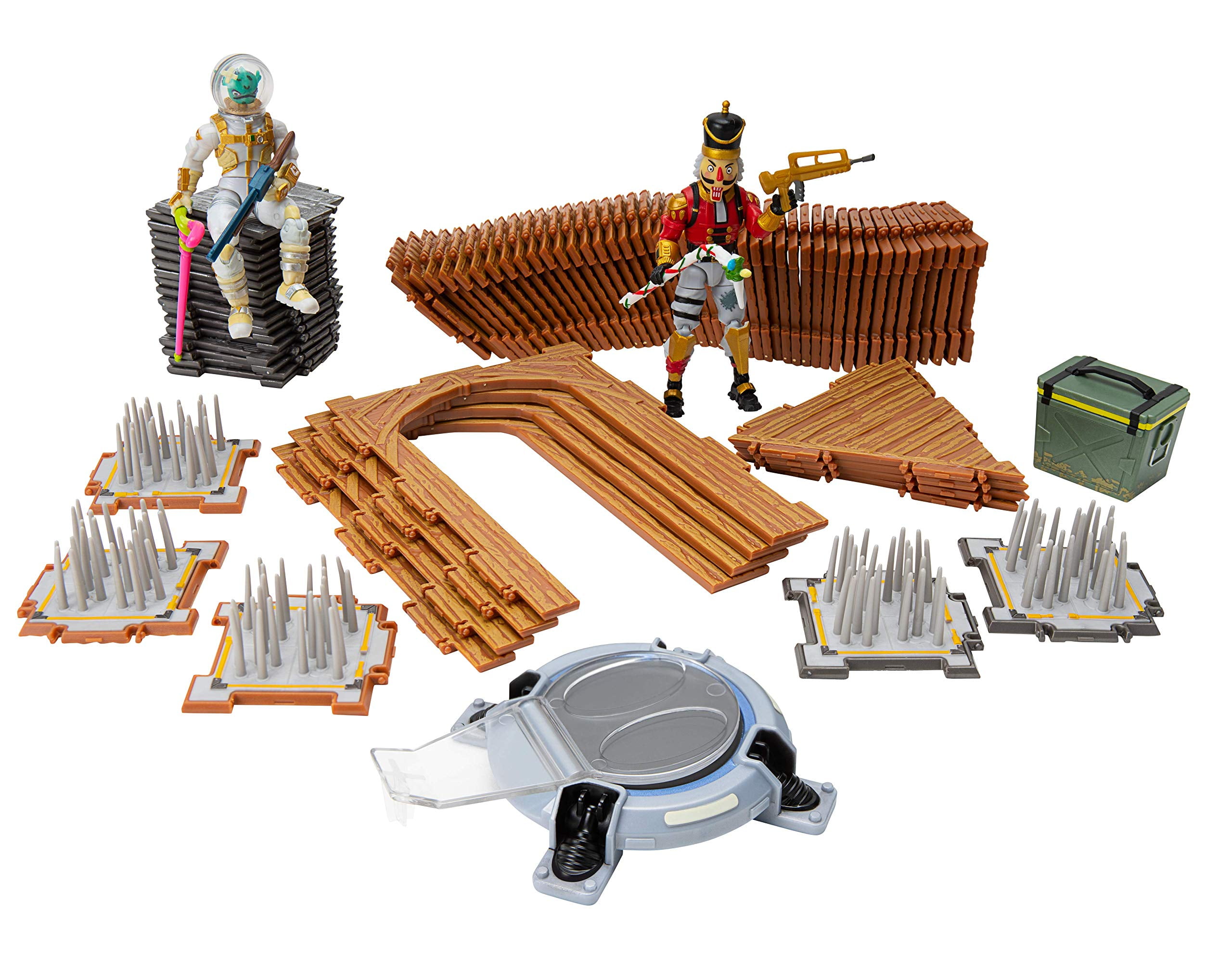 Fortnite Late Game Survival Kit Figure Pack; Crackshot and Leviathan ...