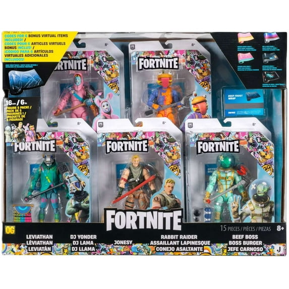 Fortnite Legendary Series Leviathan, DJ Yonder, Jonsey, Rabbit Raider ...