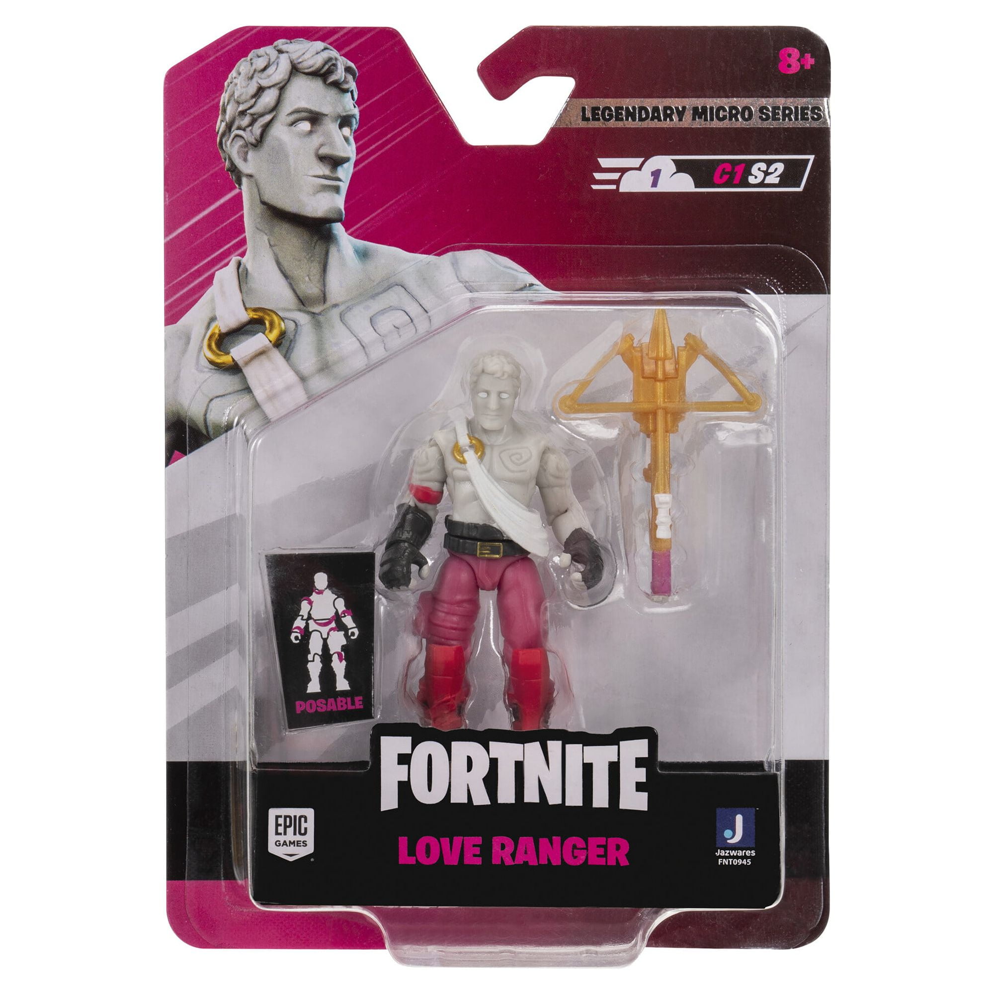 Fortnite Love Ranger - Micro Legendary Series - 2.5 inch Figure with ...