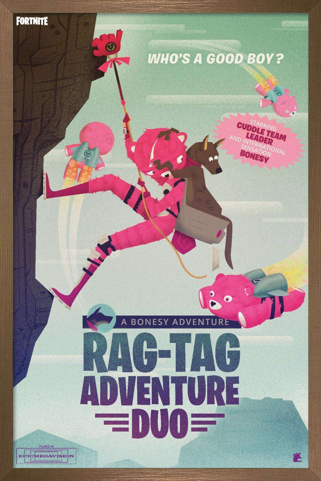 Free Shipping! Trends International Fortnite Rag Tag Adventure Duo ...