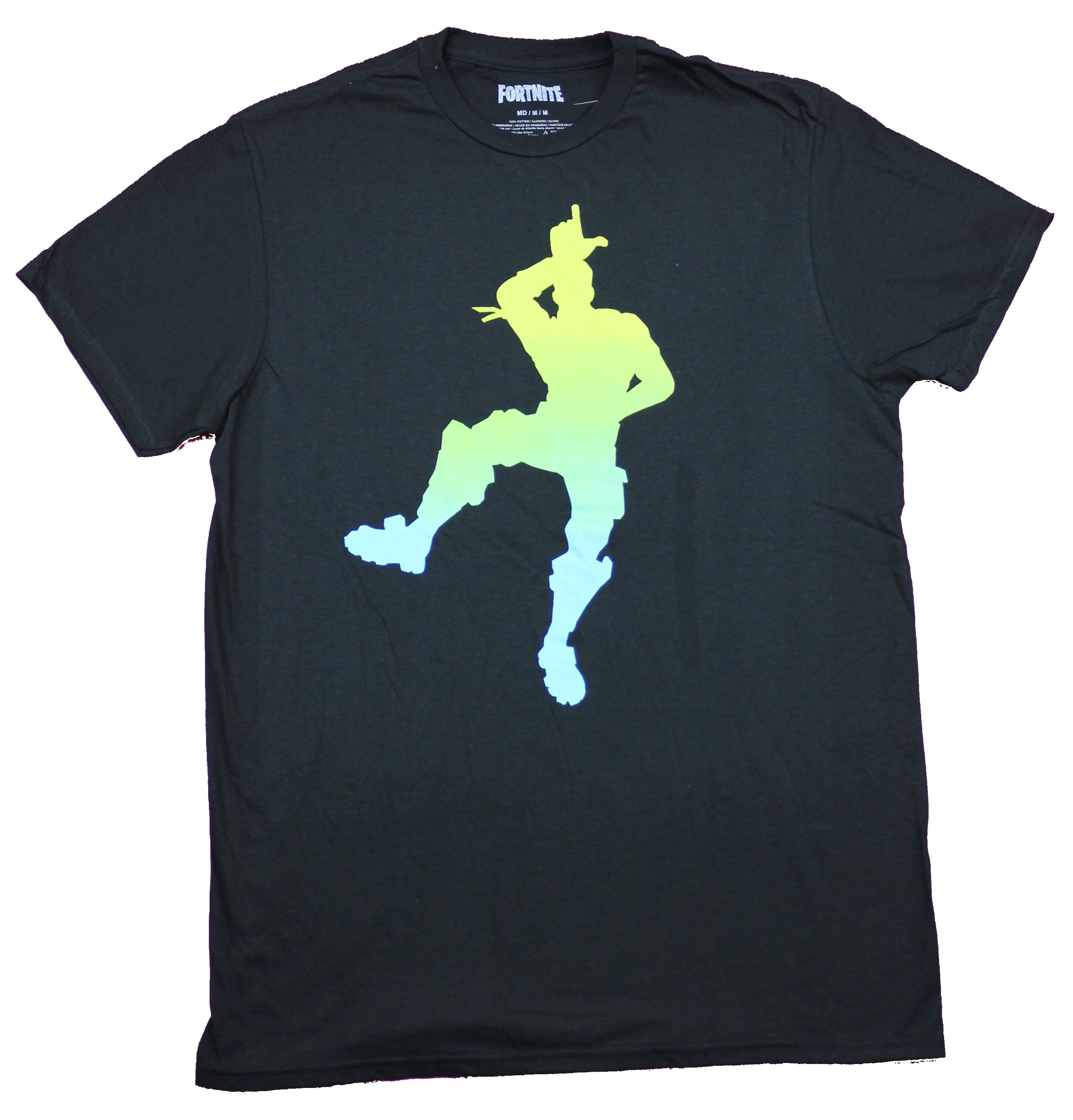 Walmart Fortnite Adult Men's Graphic Tee - Loser Dance Neon Fade ...