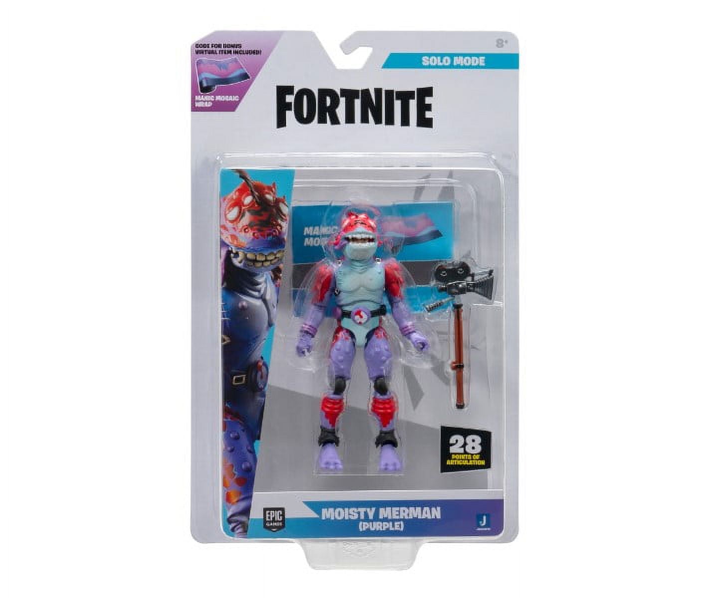 Fortnite Moisty Merman Solo Mode - 4-Inch Articulated Figure with ...