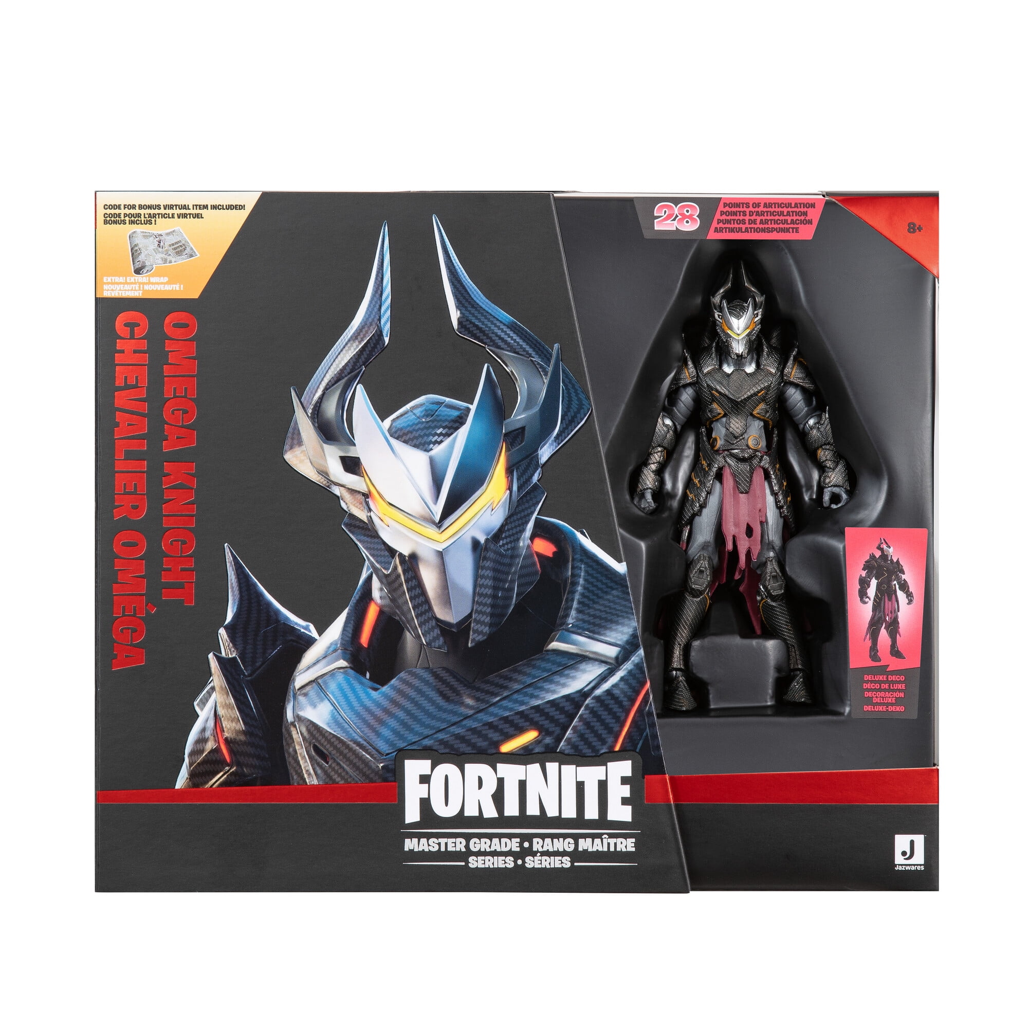 Fortnite Omega Knight Master Grade Series - Deluxe 4 inch Figure with ...