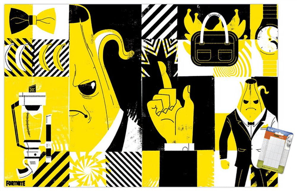 Fortnite - Peely Wall Poster, 14.725" x 22.375" - Walmart.com