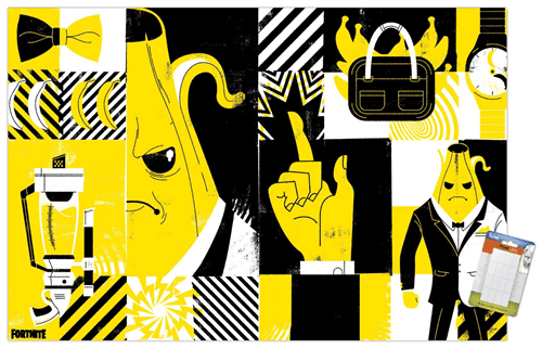 Fortnite - Peely Wall Poster, 22.375" x 34" - Walmart.com