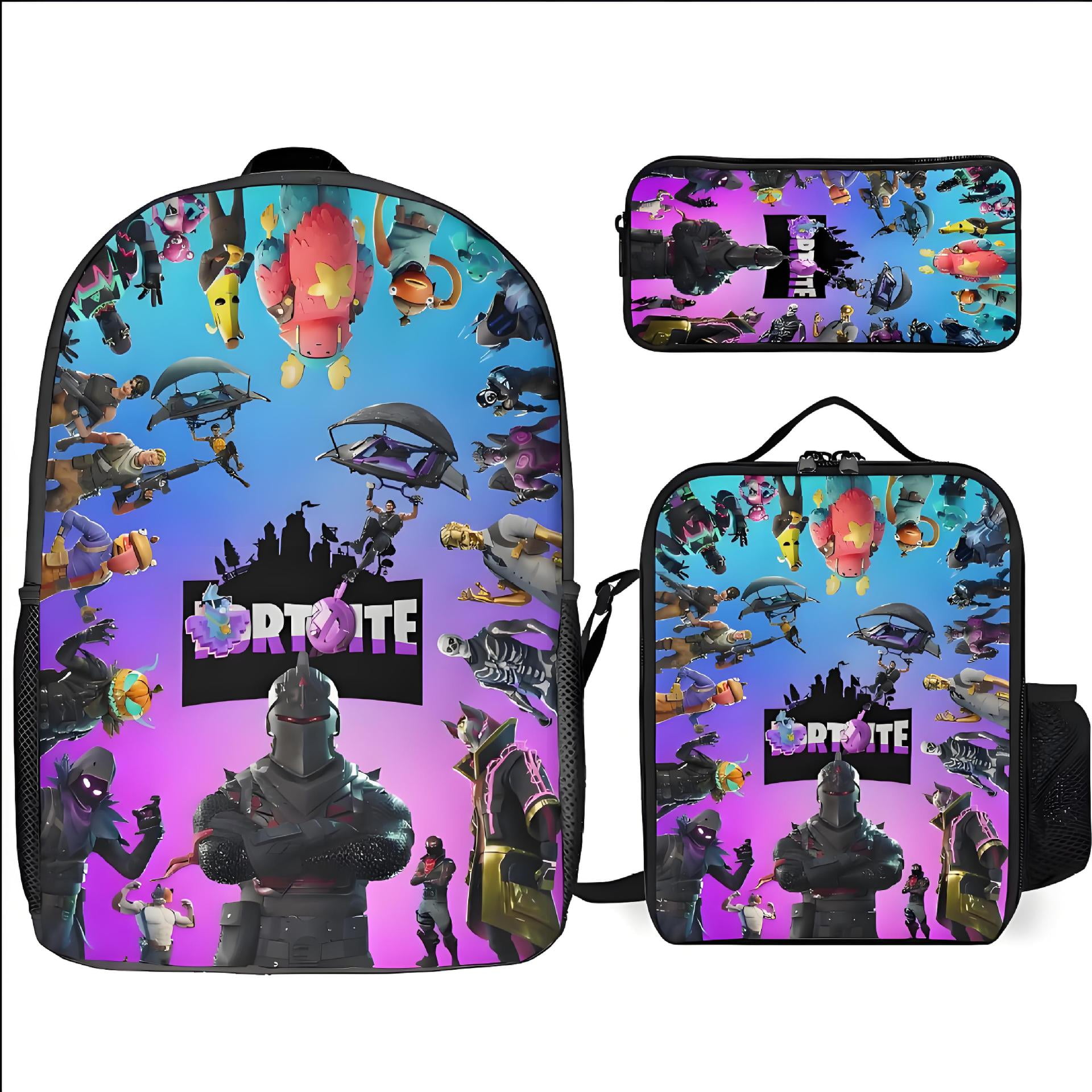 Fortnite Player Adventure Backpack Set with Shoulder Bag and Pencil ...