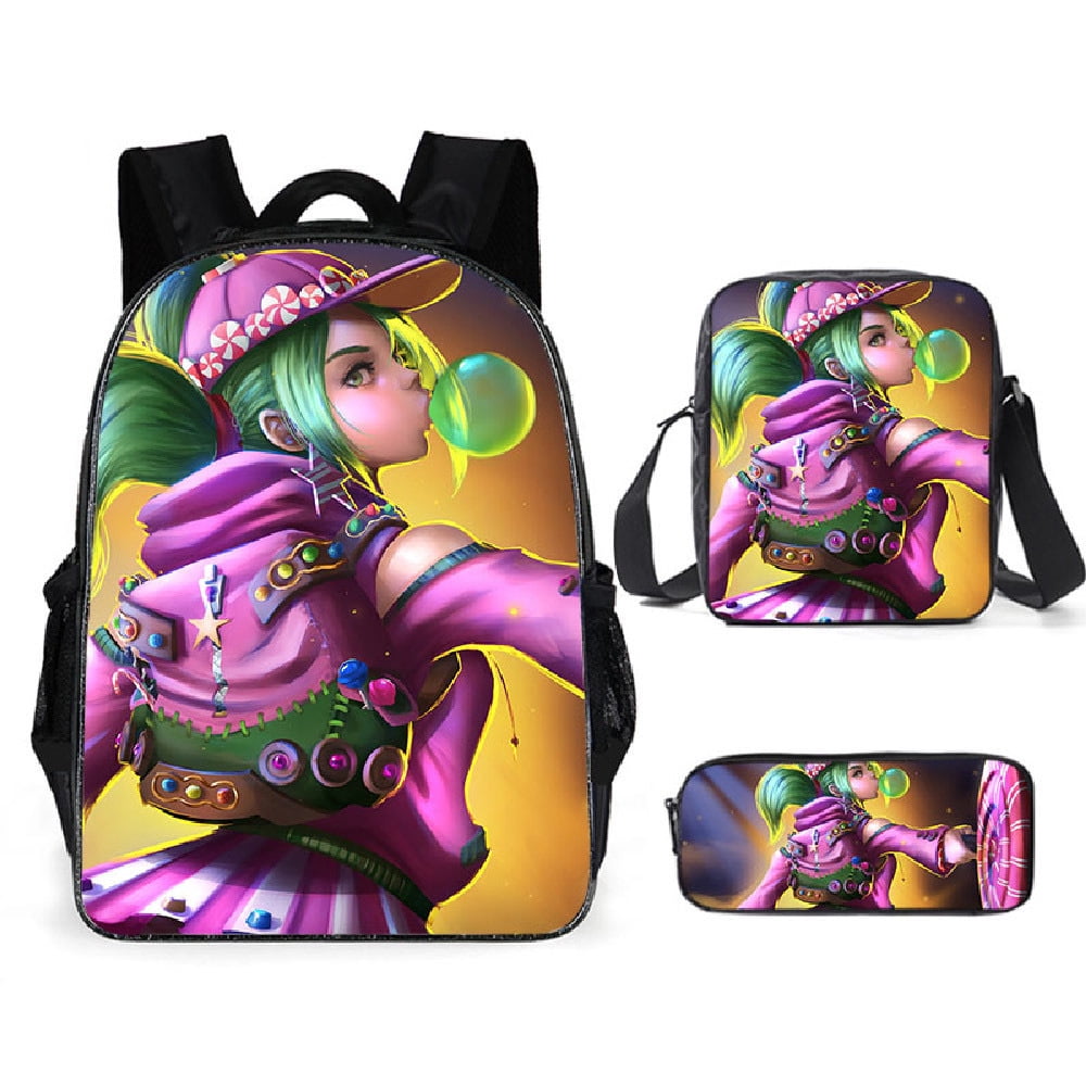 Fortnite Player Backpack Set, Shoulder Bag, Pencil Case Set, 17 Inch, 3 ...