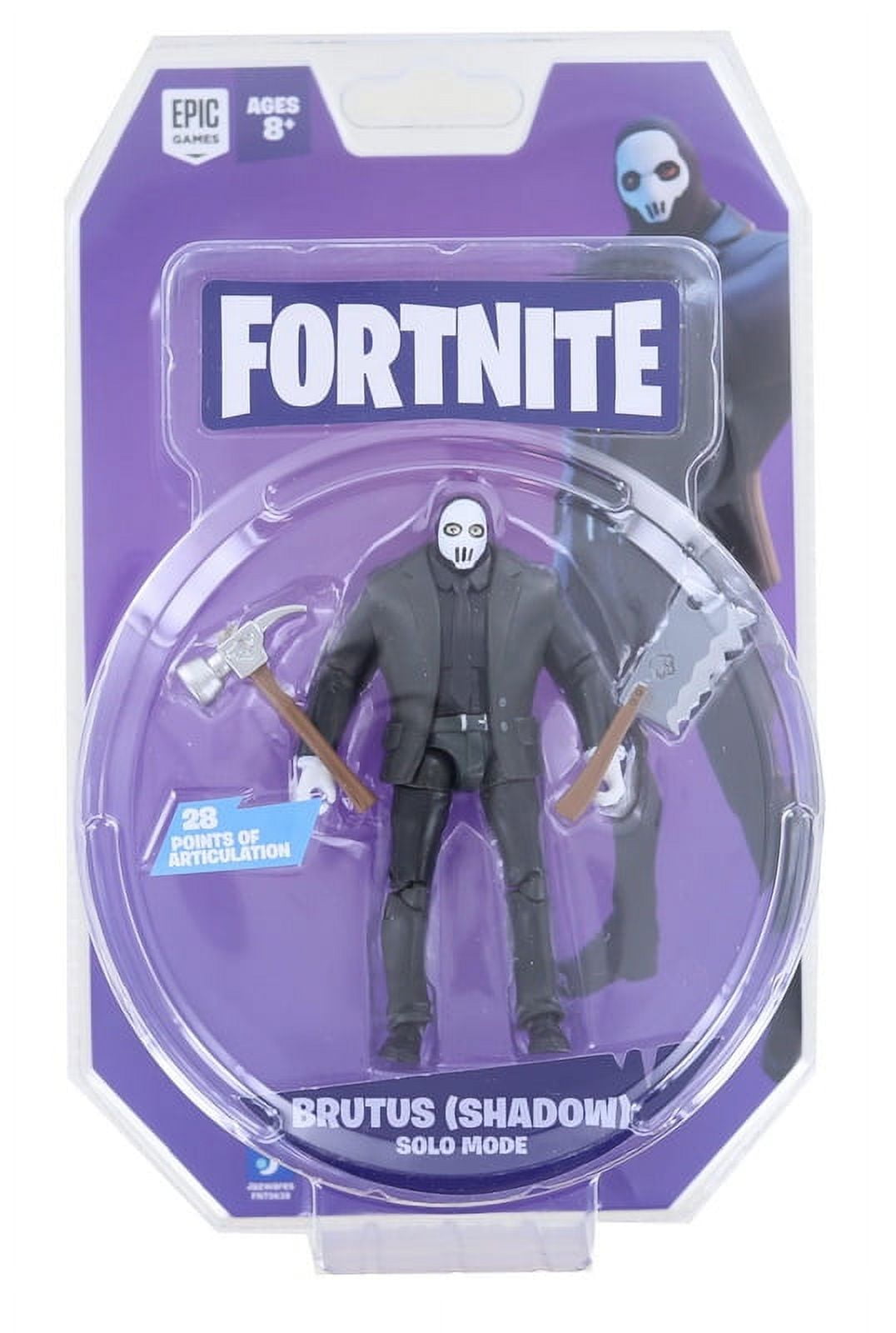 Fortnite Solo Mode 4 Inch Action Figure | Brutus (Shadow) - Walmart.com
