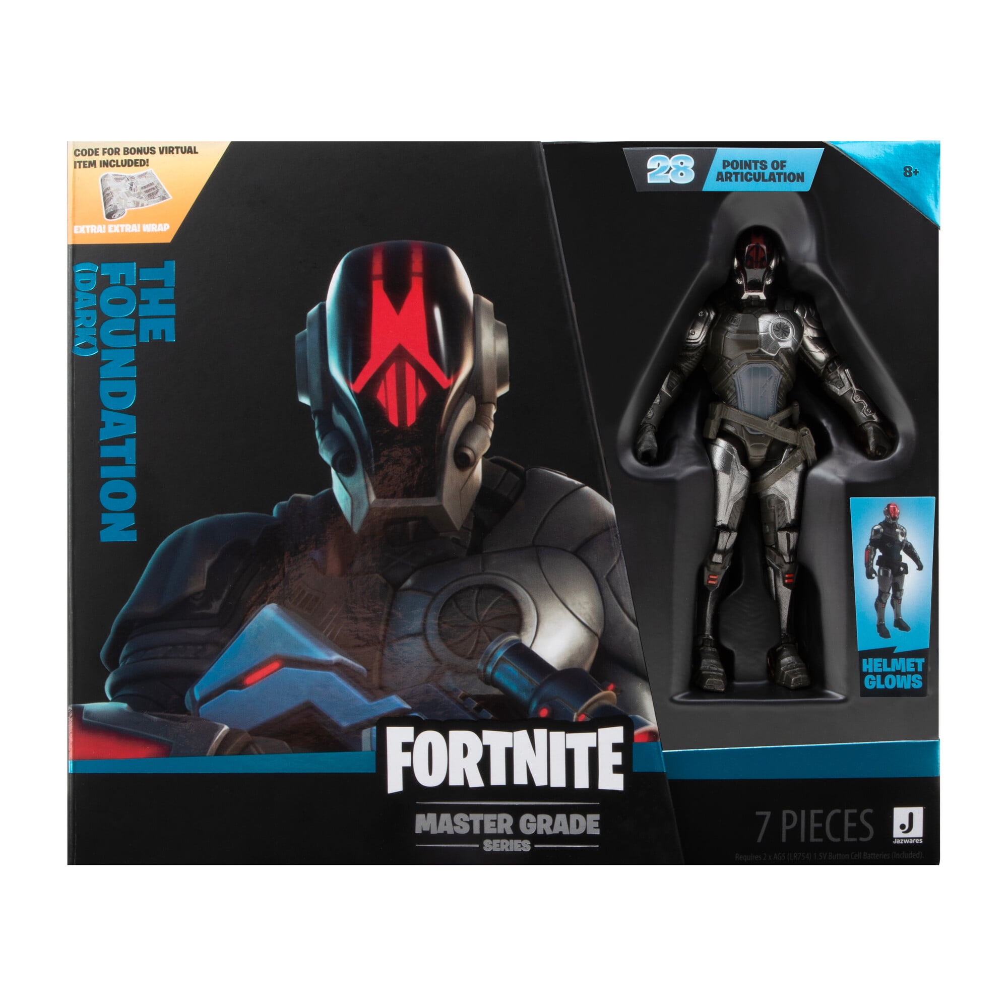 Fortnite Battle Royale The Foundation Series - Deluxe 4 inch Figure ...