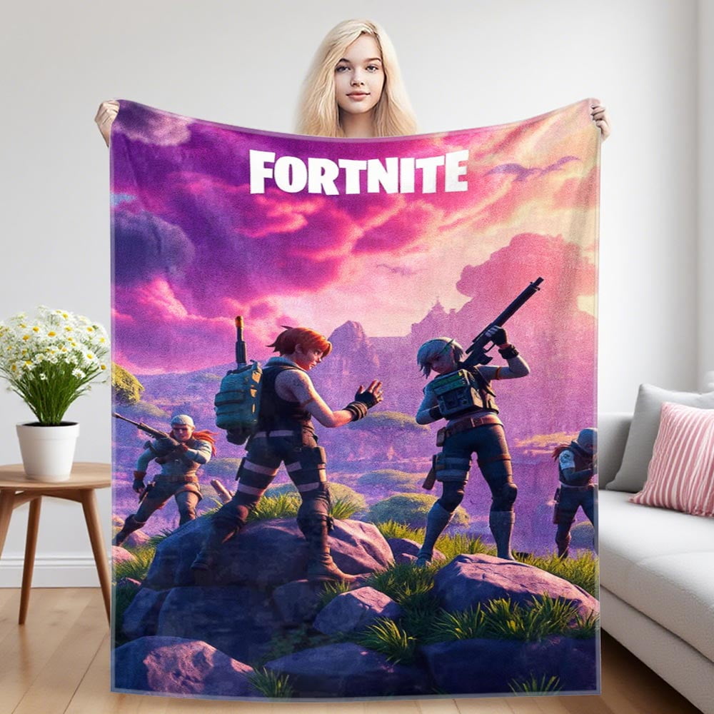Fortnite Throw Blankets Girls Gift Birthday Christmas 60"X80" in ...