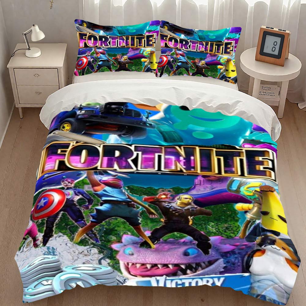 Fortnite Toddler Bedding Set Child Sheet Comforter Pillow Gifts ...