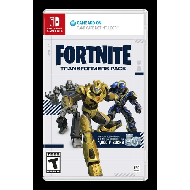 Fortnite - Transformers Pack, Nintendo Switch - Walmart.com