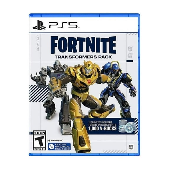 Free Shipping! Epic Games Fortnite Transformers Pack PlayStation 5 with ...