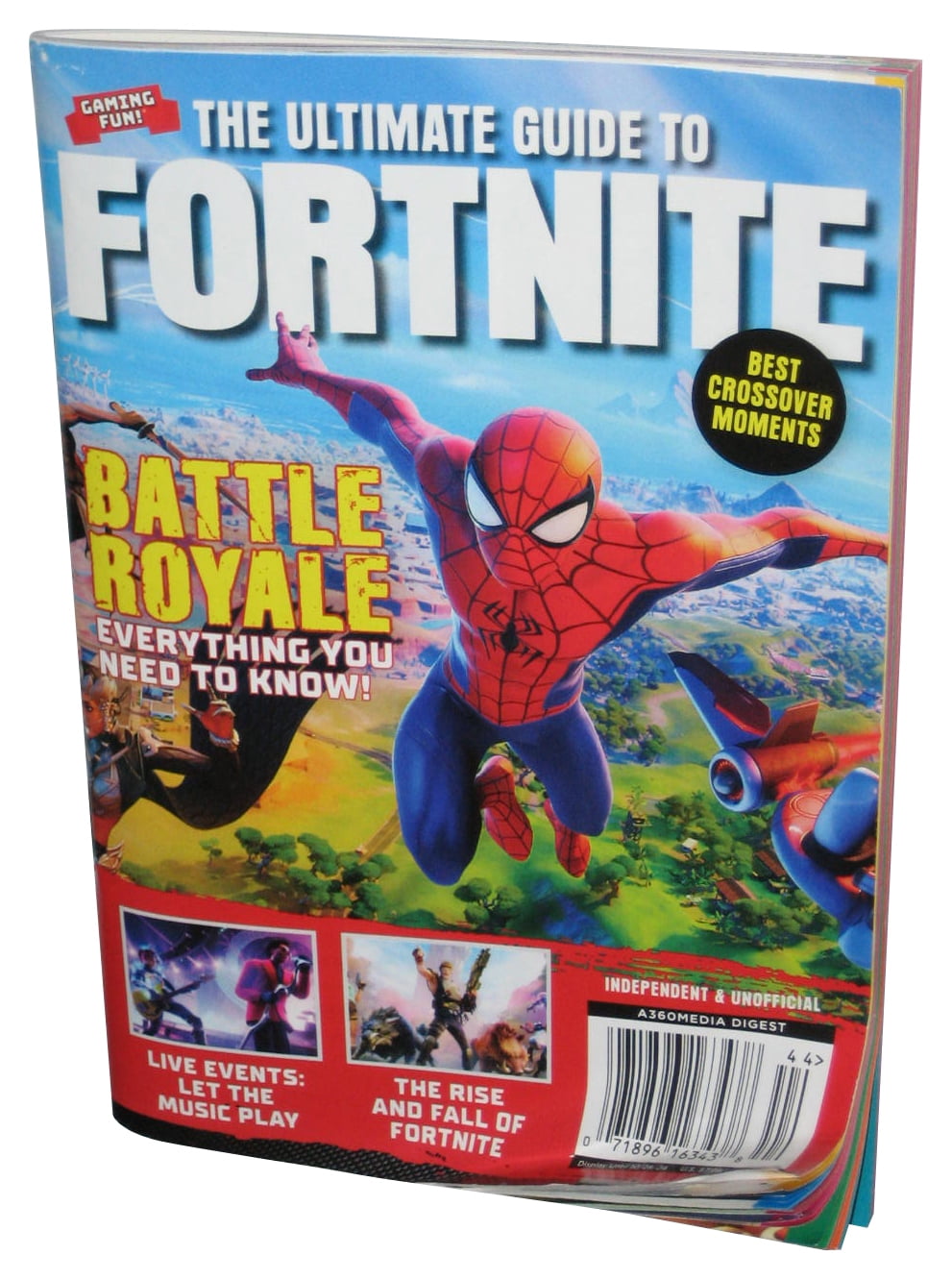Fortnite Ultimate Guide Mini Magazine Book - (Spider-Man Cover ...