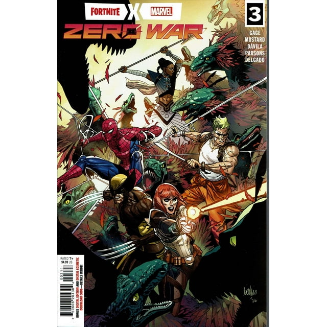 Fortnite X Marvel: Zero War #3 VF ; Marvel Comic Book - Walmart.com