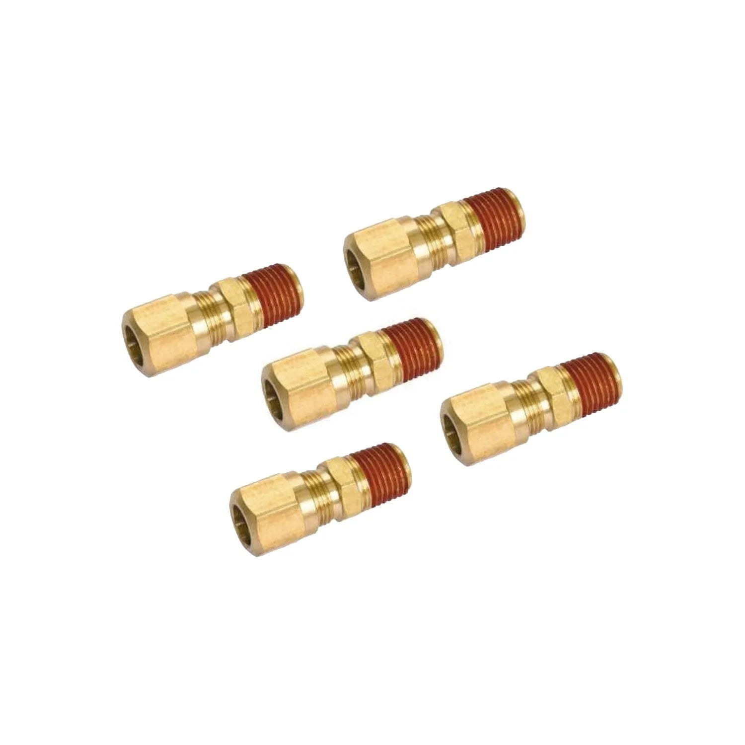 Fortpro Air Brake NTA Compression Fitting Male Connector - 1/2" Tube 1/ ...