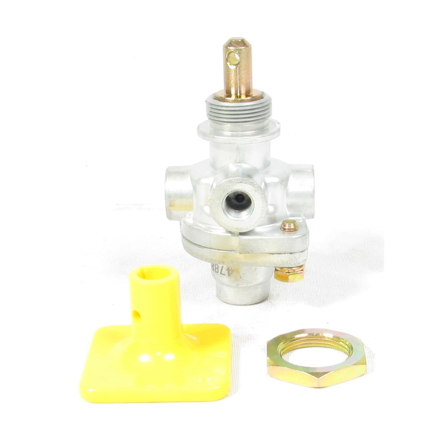 Fortpro PP-1 Push Pull Valve with Knob (Yellow), 1/8" Ports Replacement for Bendix 284171 ...