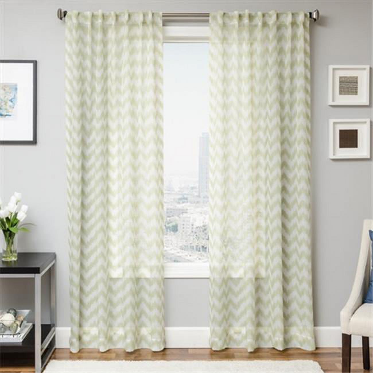 Fortress Lime 84 Inch Back Tab Panel, Pack Of 2 - Walmart.com