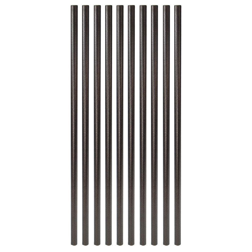 Fortress Railing Products 32 in. x 3/4 in. Antique Bronze Steel Round ...