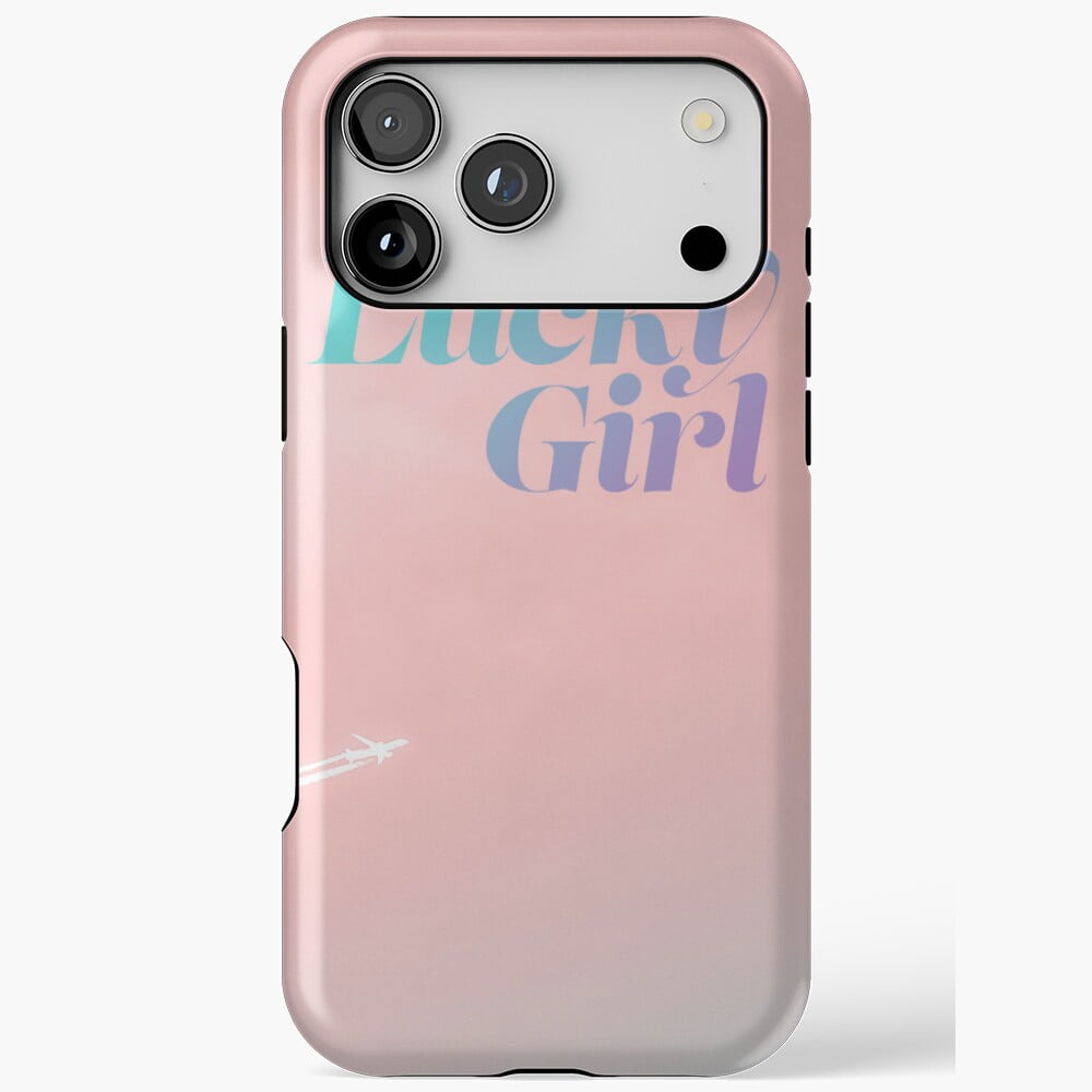 Fortunate Girl Fly High Typography iPhone Case 17 to 11 Pro Max - Walmart.com