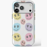 Fortunate Me Ghosts Rainbow Pattern iPhone Case 17 to 11 Pro Max ...