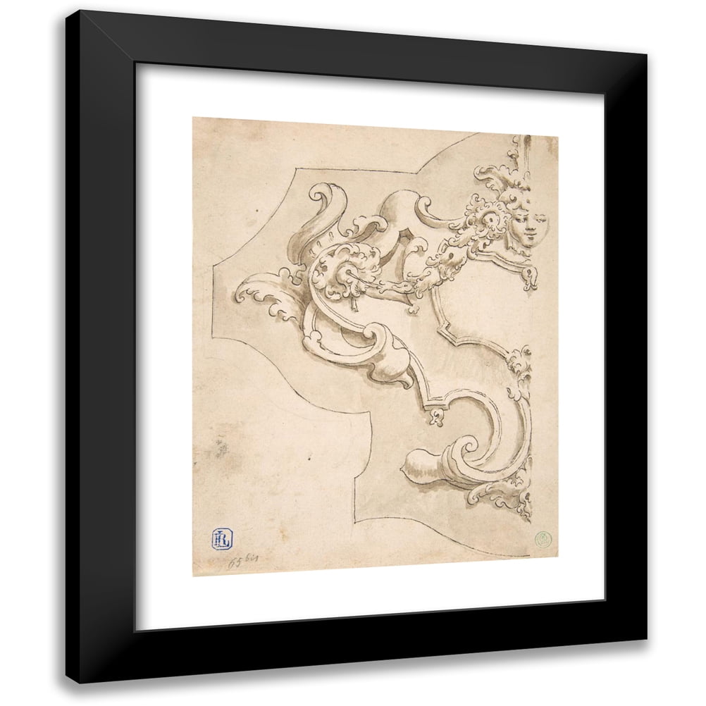 Fortunato Tesi 12x14 Black Modern Framed Museum Art Print Titled ...