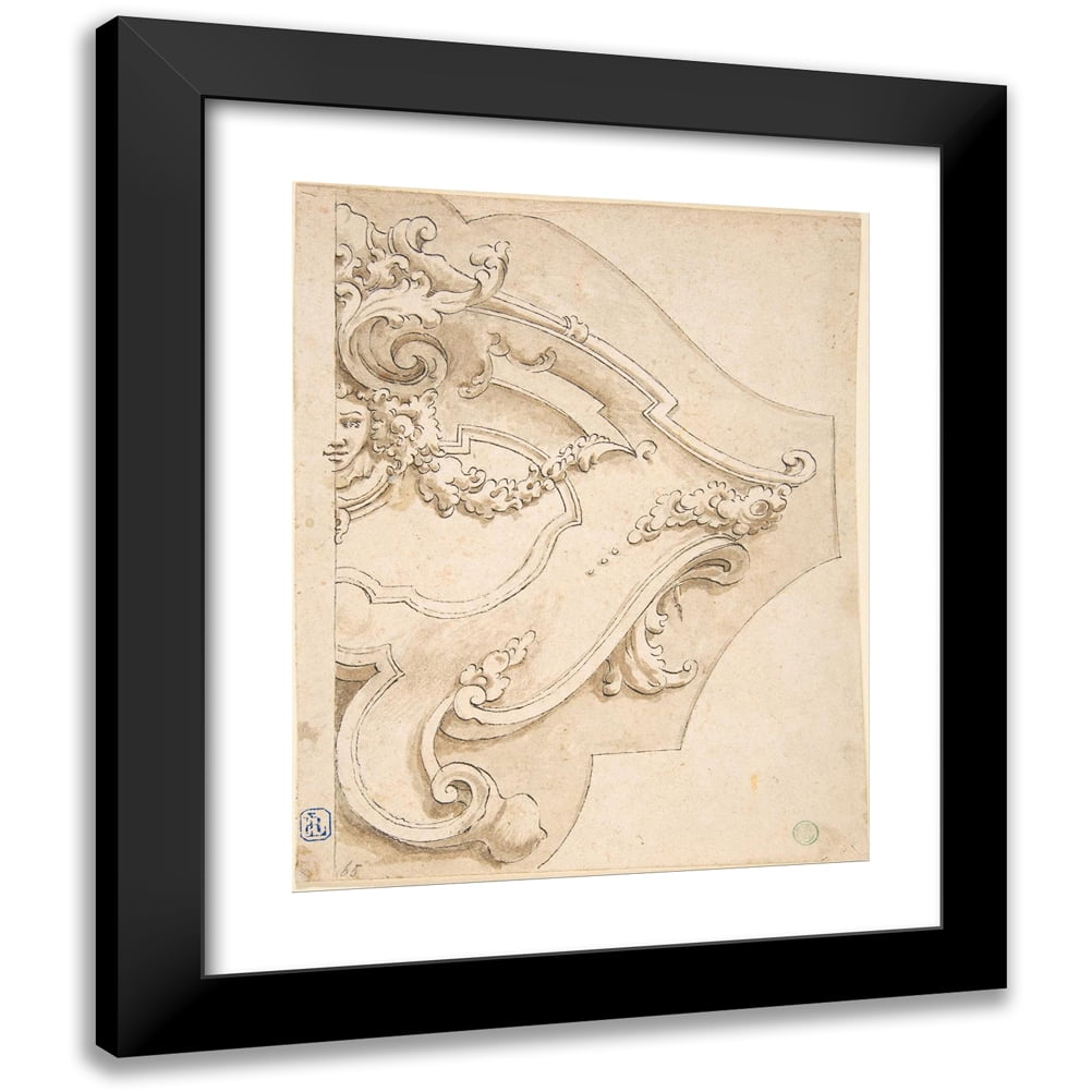 Fortunato Tesi 12x14 Black Modern Framed Museum Art Print Titled ...