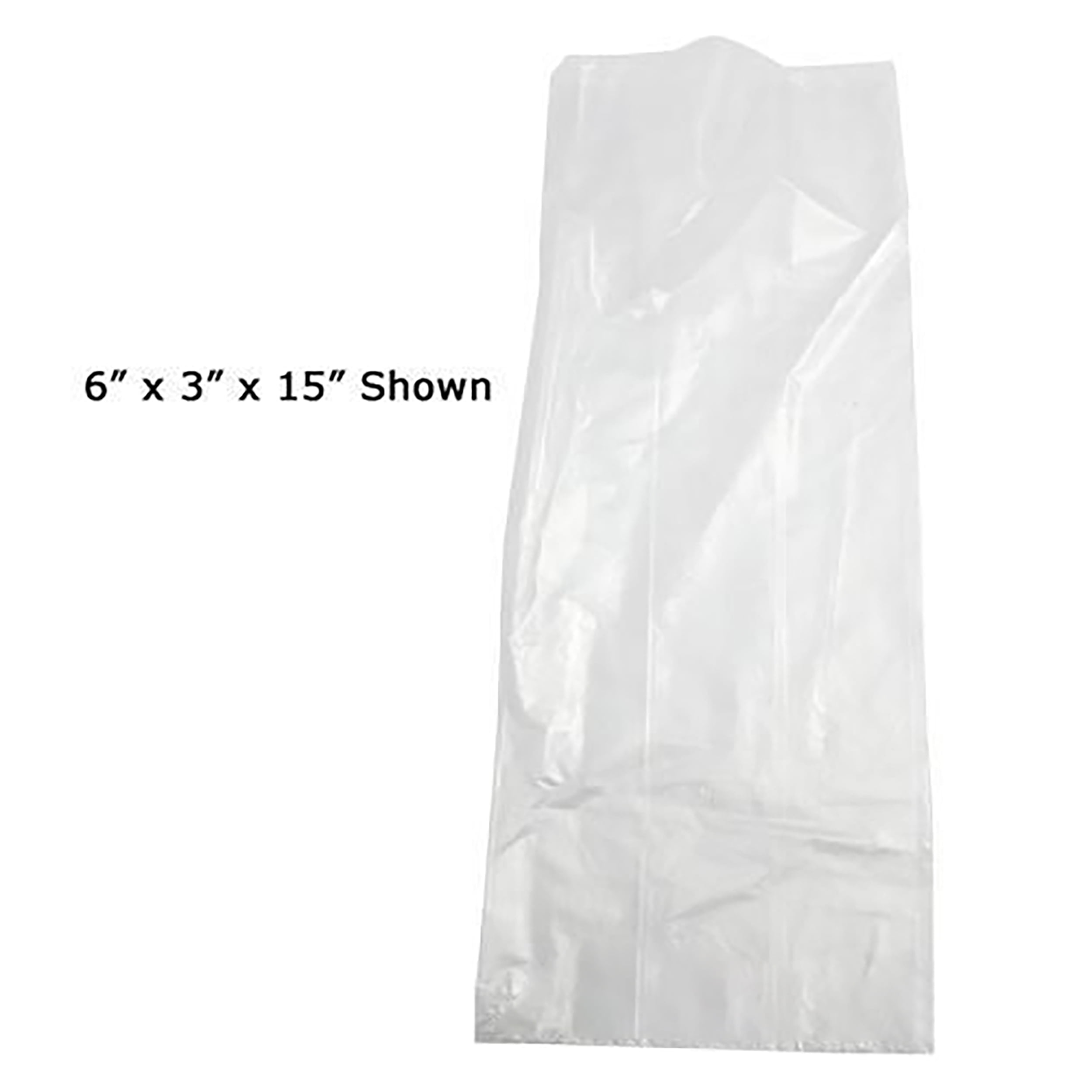 Fortune Plastic - 127NPM - 8 Qt- .8 Mil Clear N' Tuff Food Bag ...