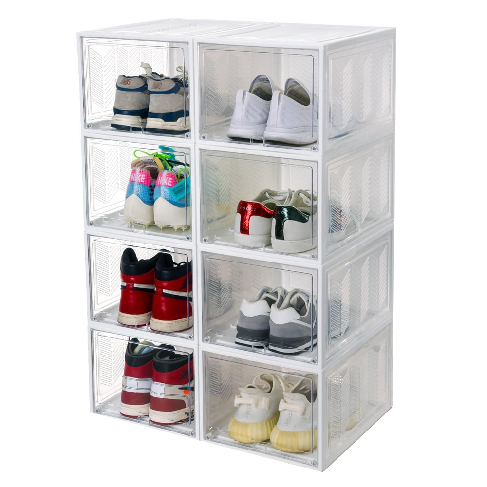 Fortune Shoe Organizers and storage Bins Boxes fits for Men & Women ...