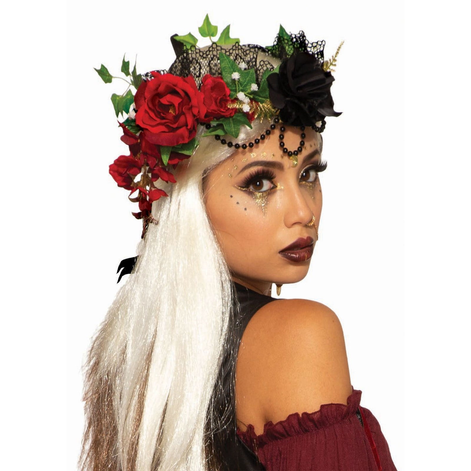 Halloween Fortune Teller Flower Crown - Walmart.com