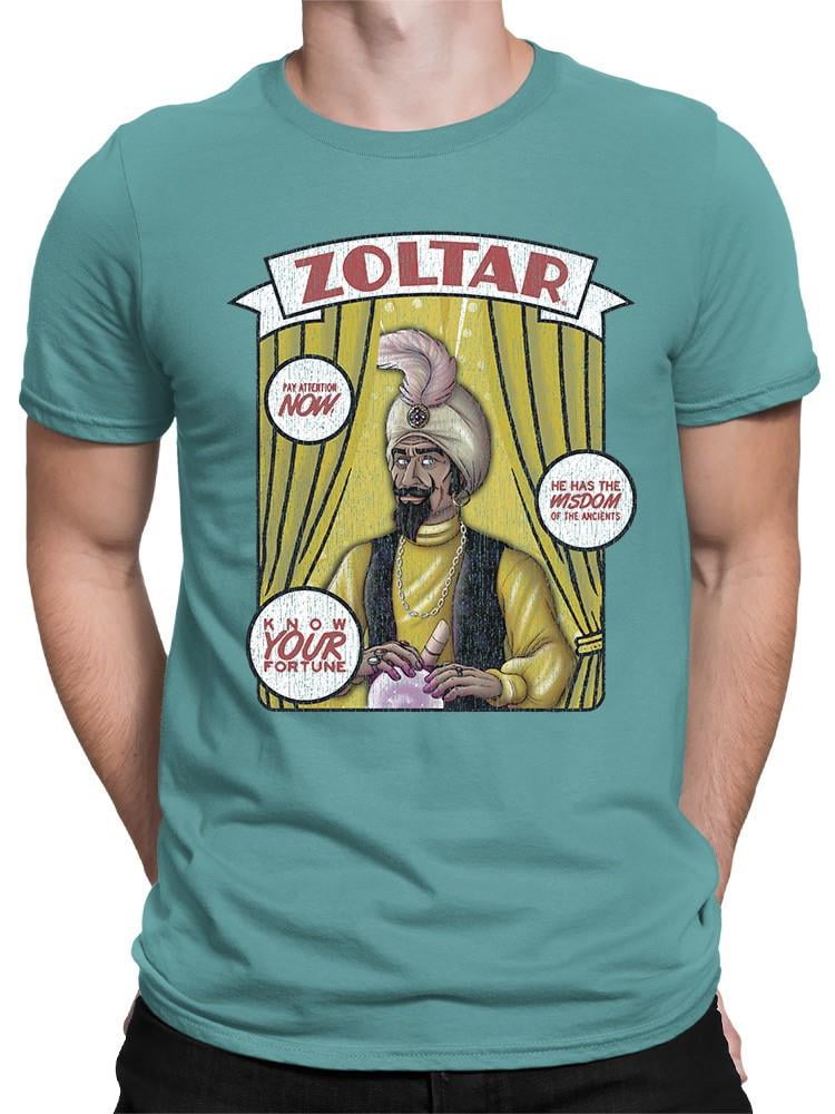 Fortune Teller Graphic, Zoltar Men's T-shirt - Walmart.com
