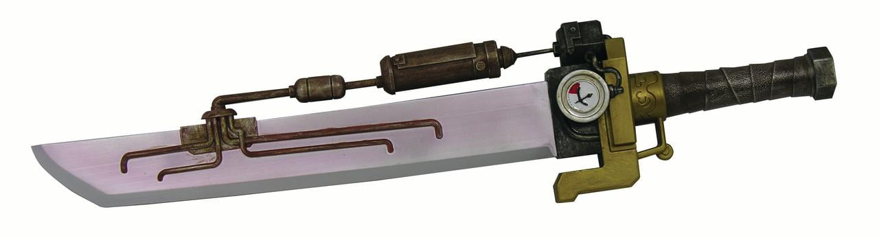 Forum Cosplay Steampunk Piston Weapon Steam Sword With Guage, Grey ...