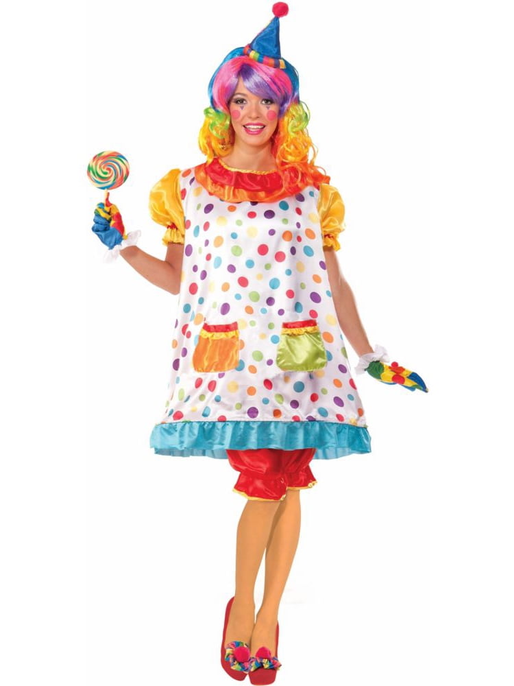Women's Wiggles The Clown Costume - Walmart.com
