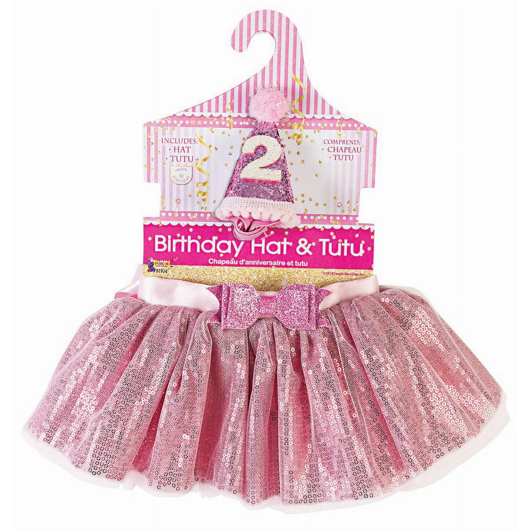 Birthday Girl Hat & Tutu Set - Walmart Business Supplies