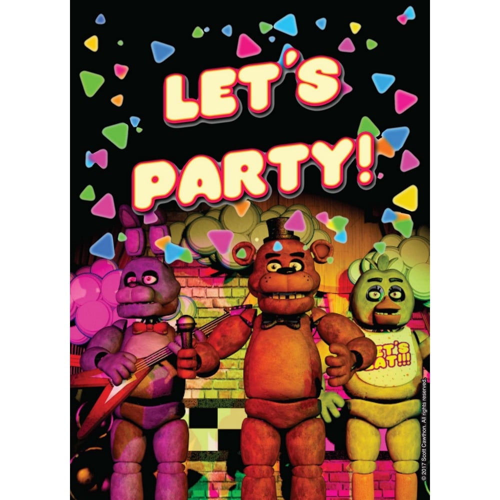 Forum Novelties Fnaf Treat Bags, Multicolor - Walmart.com