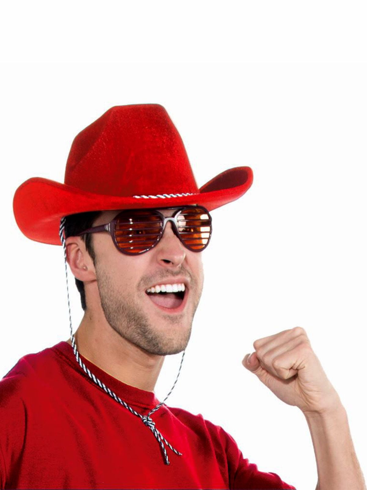 Red Cowboy Hat - Walmart.com