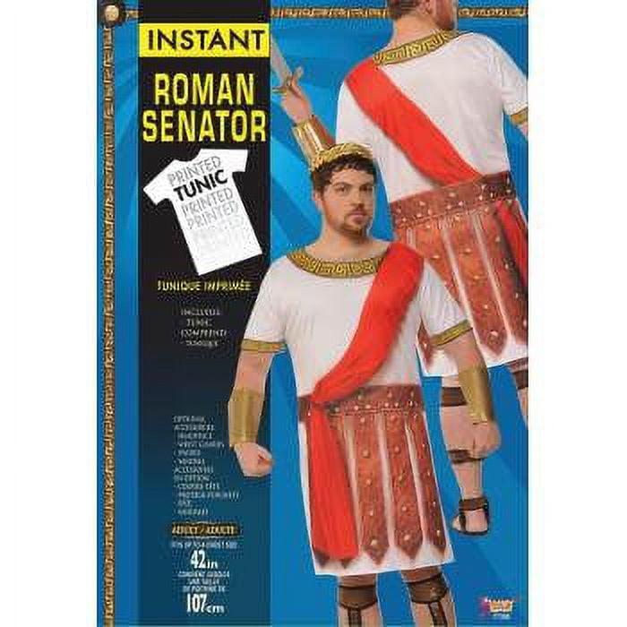 Forum Novelties Roman Senator Toga Costume for Adults with Classic ...