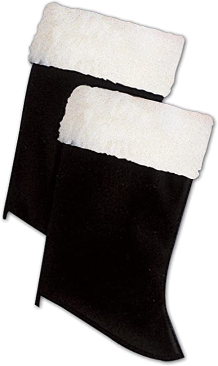 Rubies Santa Boot Tops Costume Accessory for Adults, Men's One Size ...