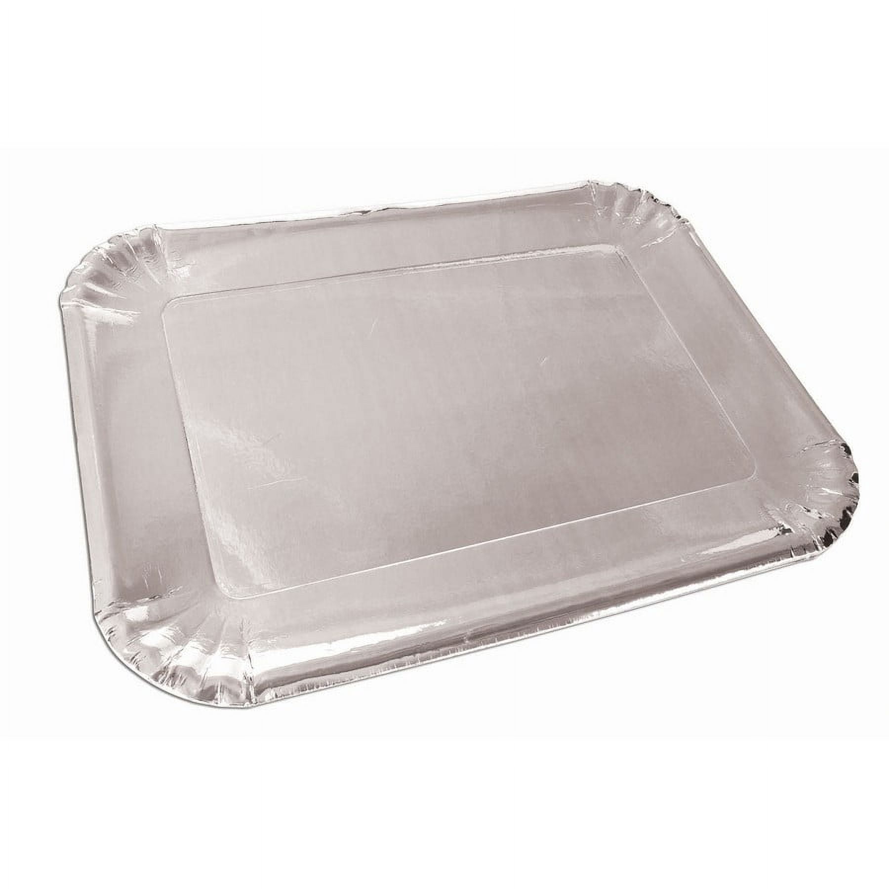 Silver Party Supplies Paper Platters (4) - Walmart.com