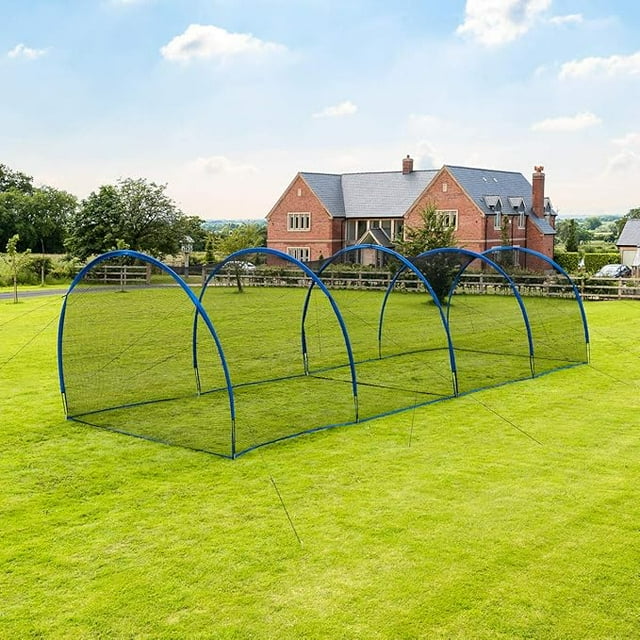 Forza Pop-Up Baseball Batting Cage | Portable, Fiberglass Frame with ...